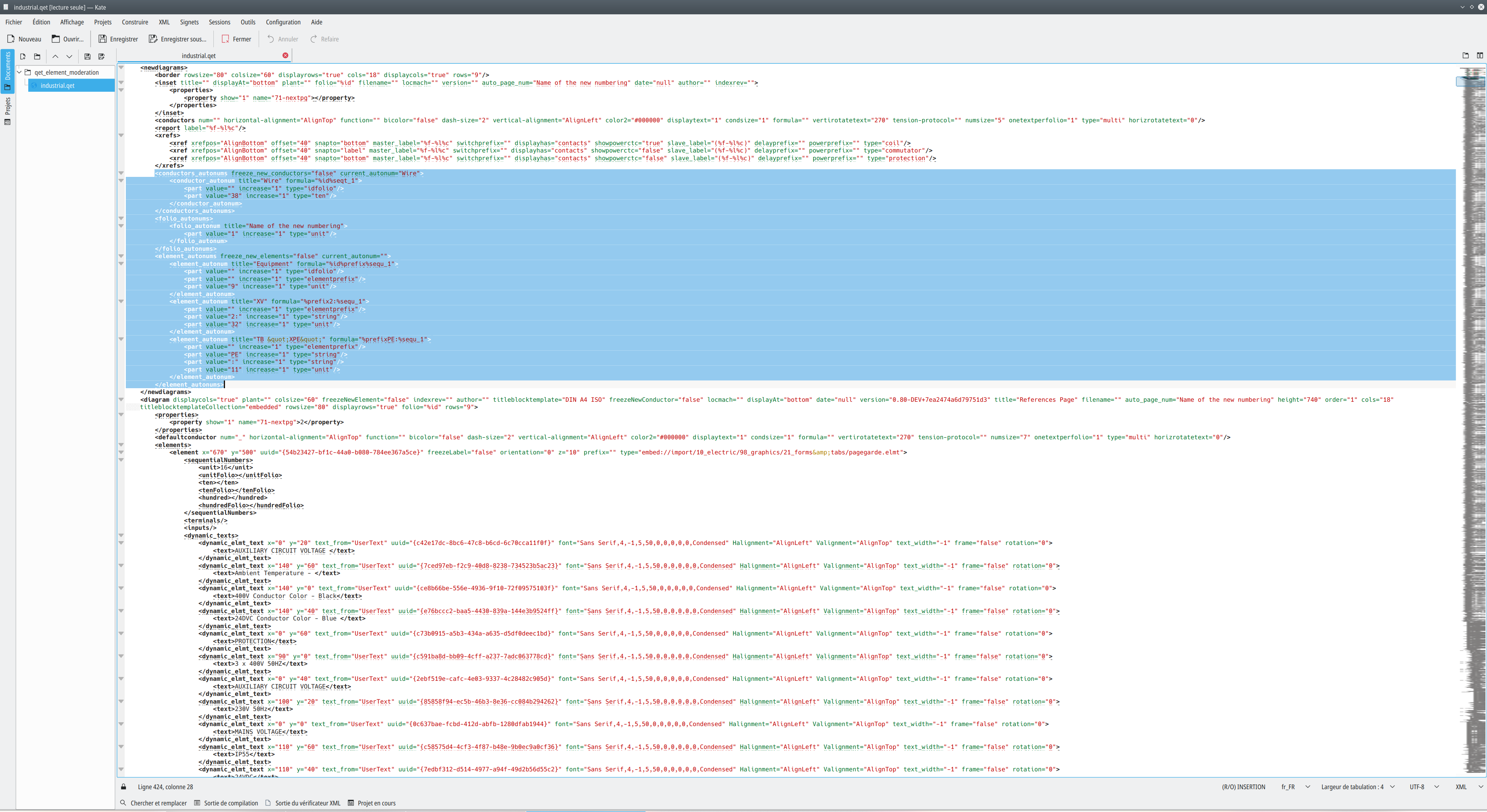 Autonumbering Rules Not Stored In Qelectrotech But In Project Page 1